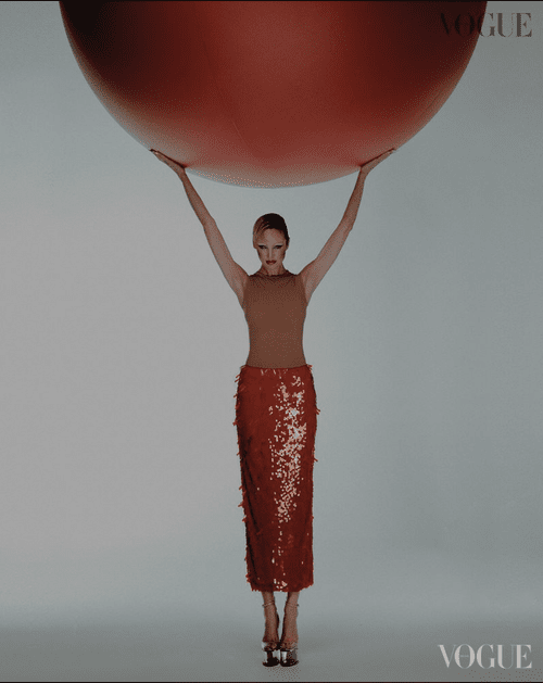 Candice Swanepoel Style Twist in Vogue Brazil March by Lufre — Anne of ...