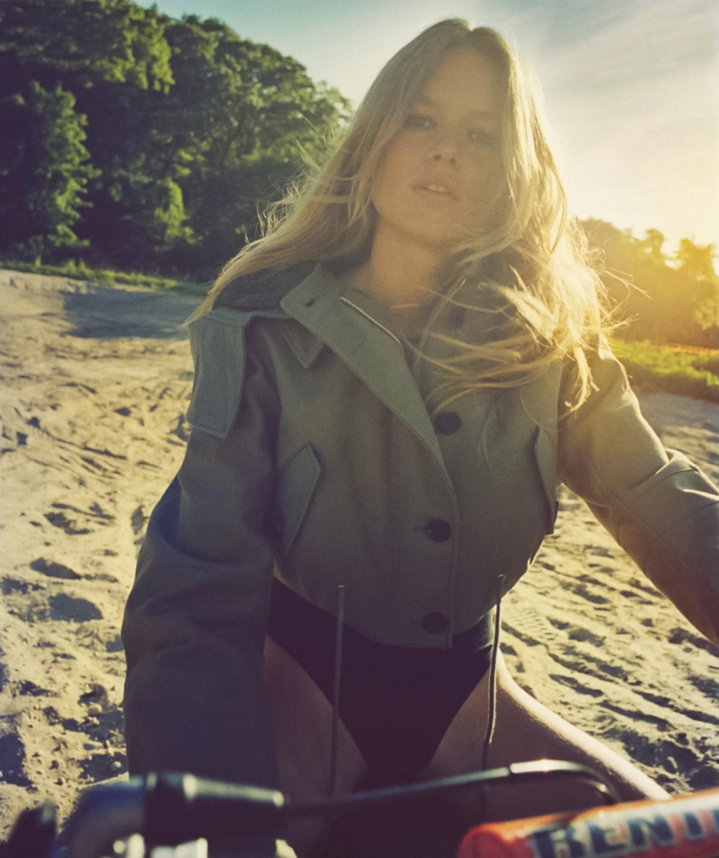 Biker Anna Ewers by Cass Bird for ELLE US September 2023 — Anne of Carversville