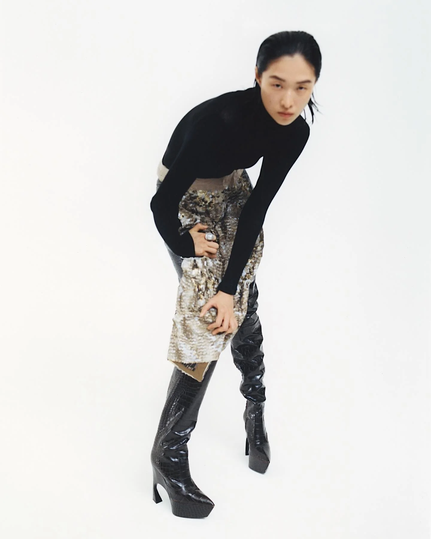 Paper Fashions for Chu Wong in Vogue Italia September 2023 — Anne of ...