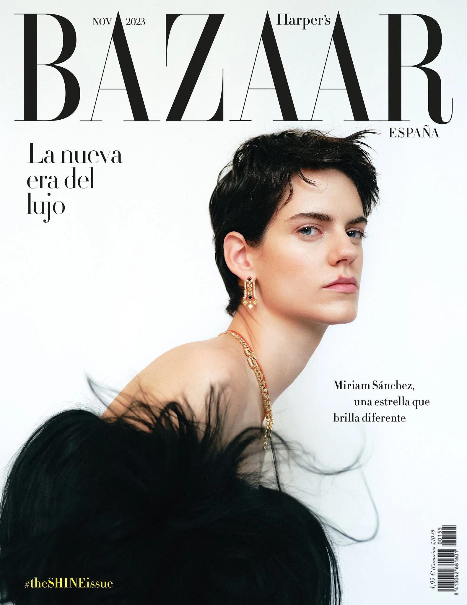Miriam Sanchez in Cartier Jewels and Luxe Fashion for Harper's Bazaar ...