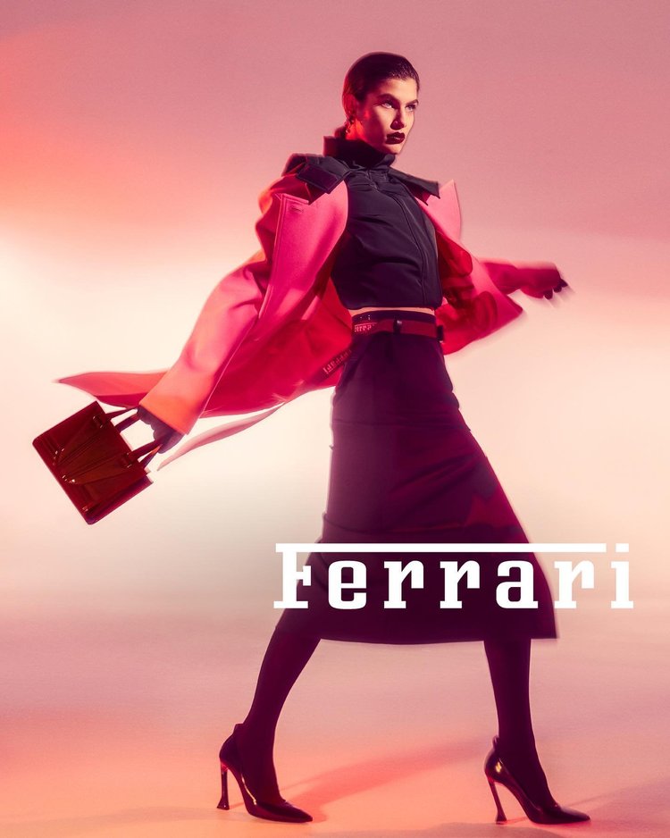 Ferrari Fall -Winter 2023 Campaign Bold Luxury by Heji Shin — Anne of ...
