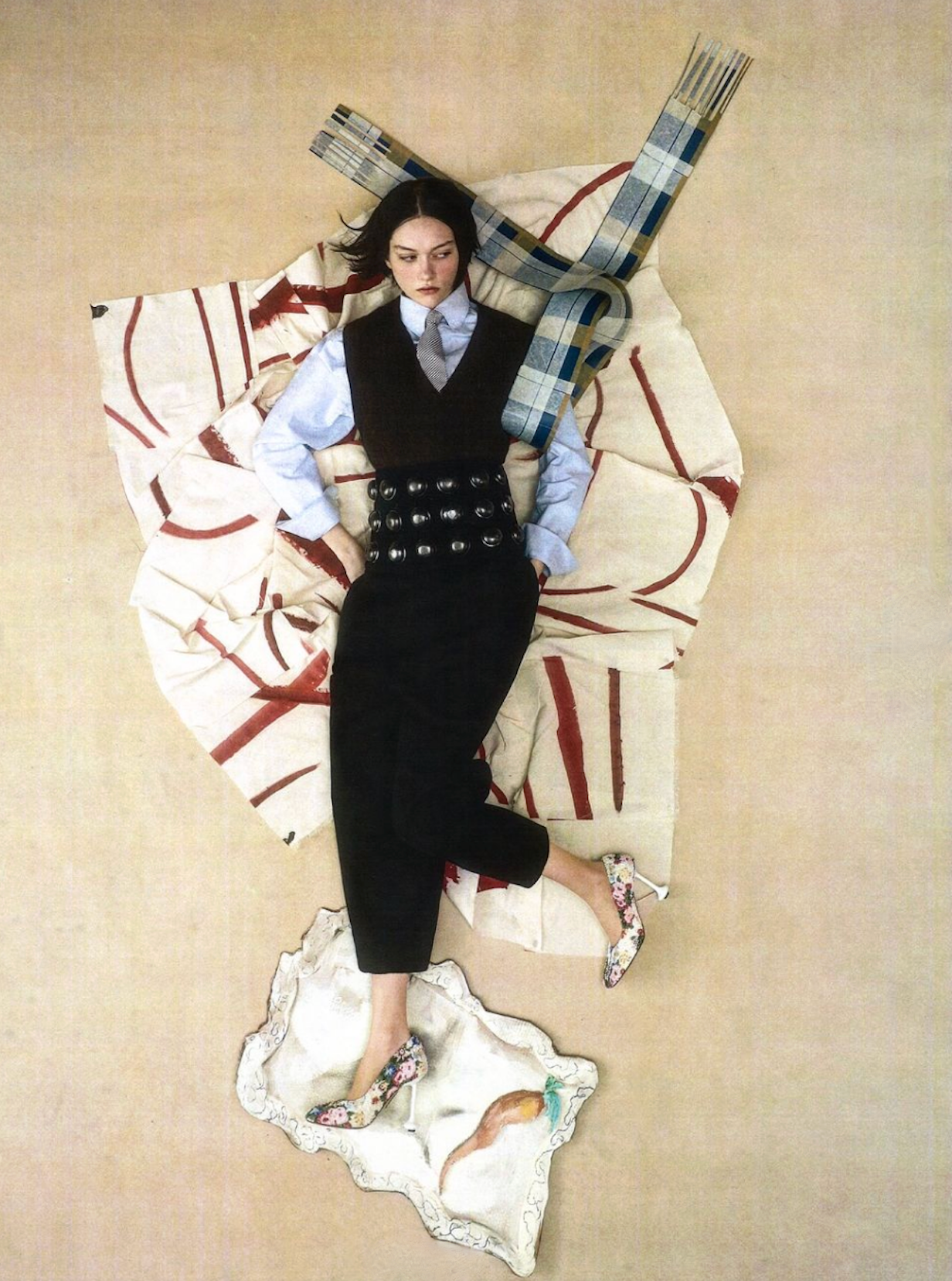 Steinberg in 'Sketchbook' by Szilveszter Mako for Numéro 248 — Anne of ...