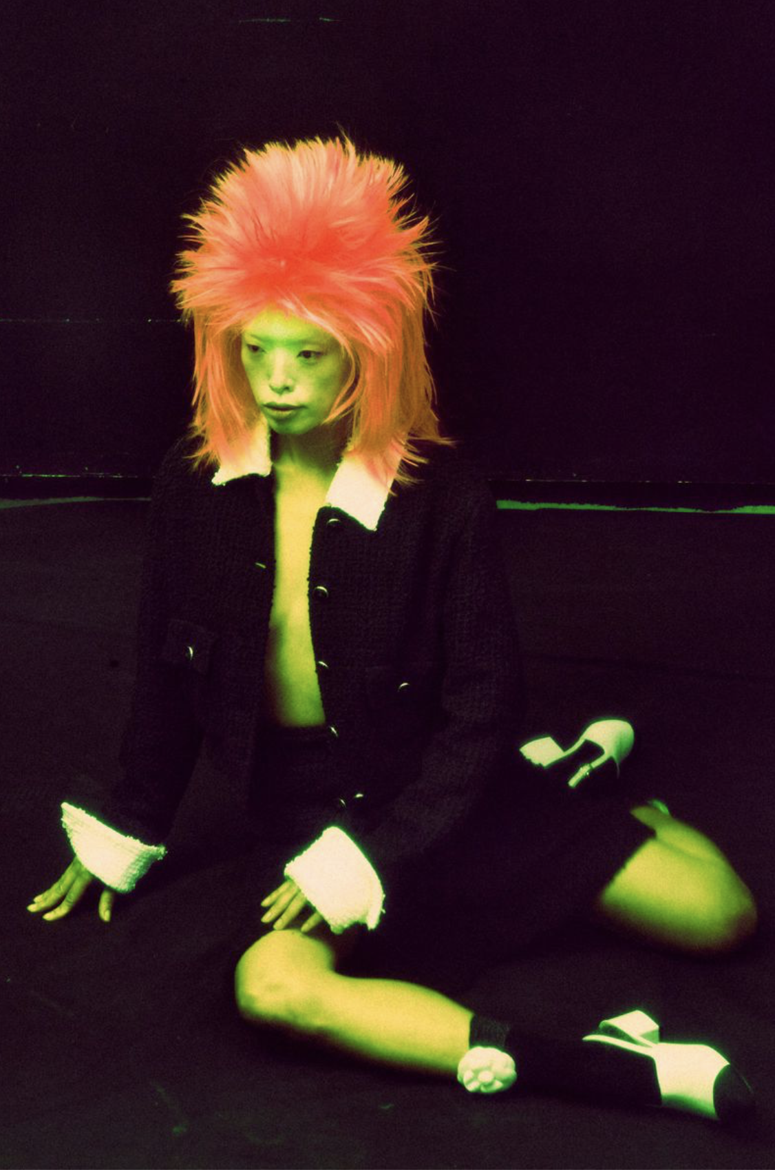 Angel Lin & Dark Knight in 'Neon Love' for Vogue Czech March 2025 ...