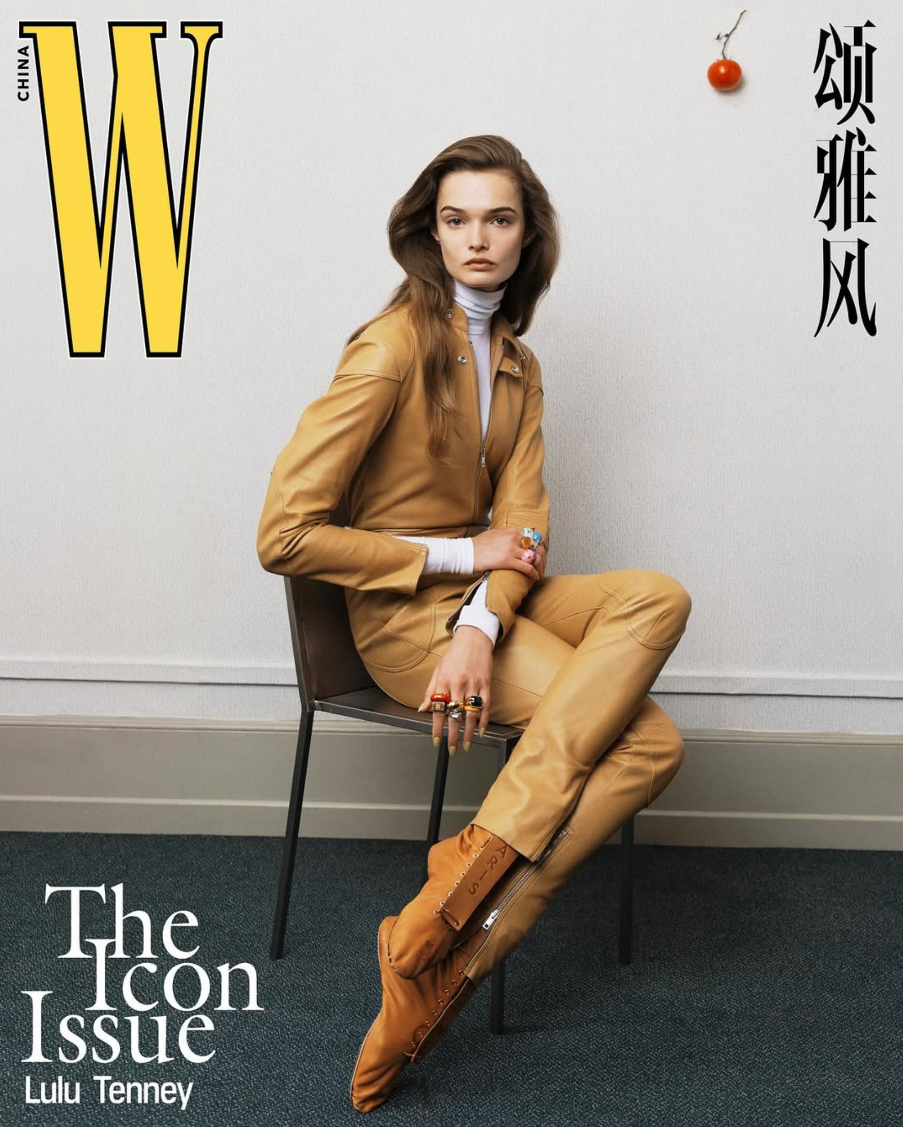 Lulu Tenney by Zhong Lin for W Magazine China Icons Fall 2025 — Anne of ...