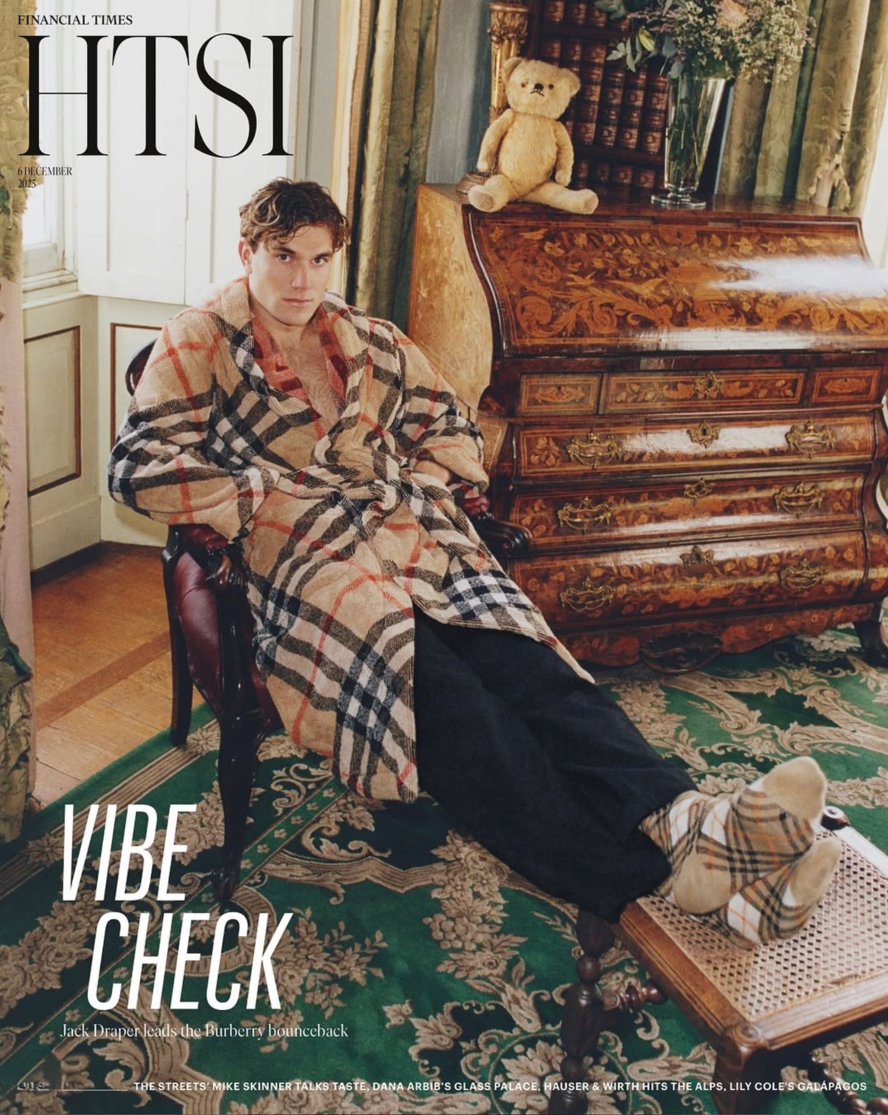 Burberry Vibe Check for HTSI Magazine December 2025 — Anne of Carversville