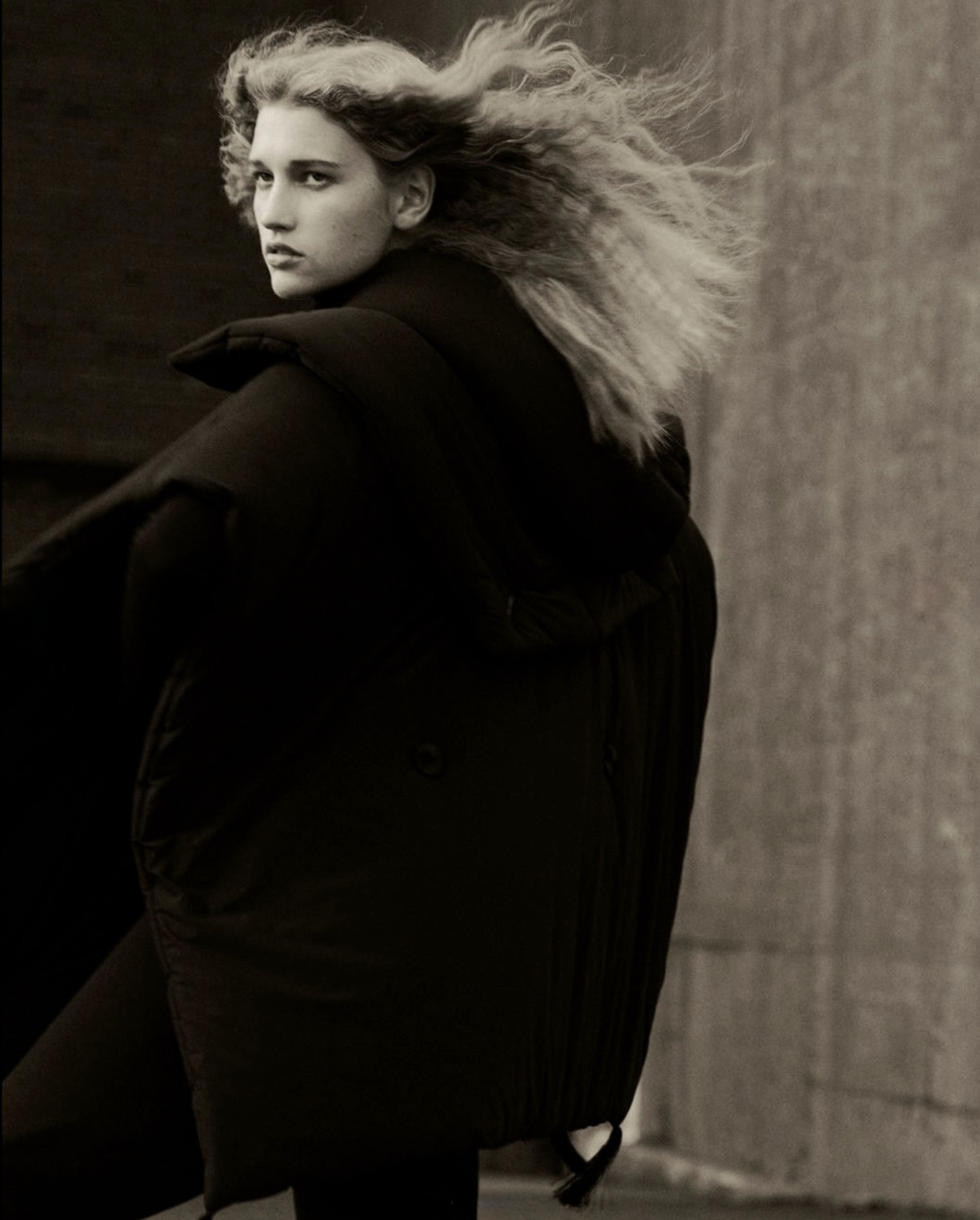 Apolline Rocco Fohrer in Oversized Winter Style for Bazaar US — Anne of ...