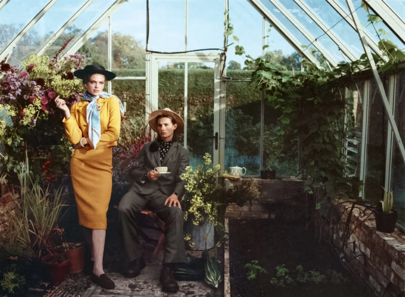 Oli Kearon Captures 'Budding Romance' Honoring Constance Spry for ...