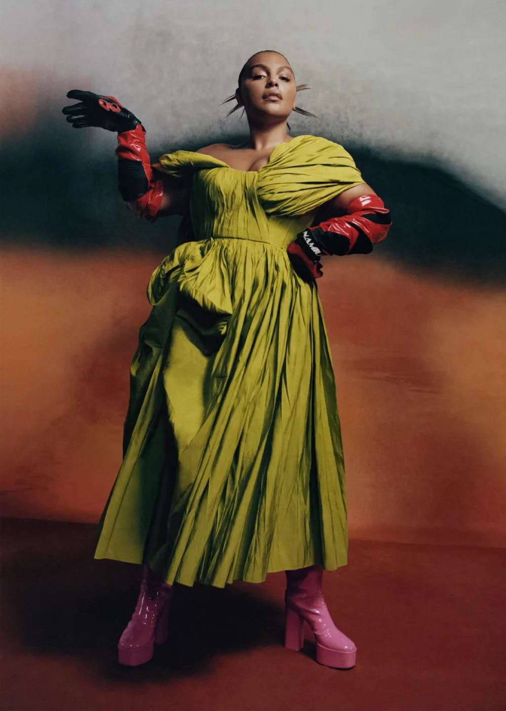 Maty Fall & Paloma Elsesser by Nadine Ijewere in British Vogue — Anne ...