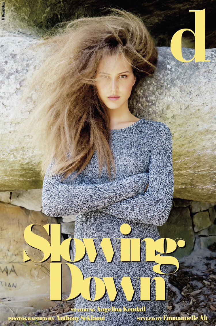 Angelina Kendall in 'The Big D' Lensed by Anthony Seklaoui — Anne of ...