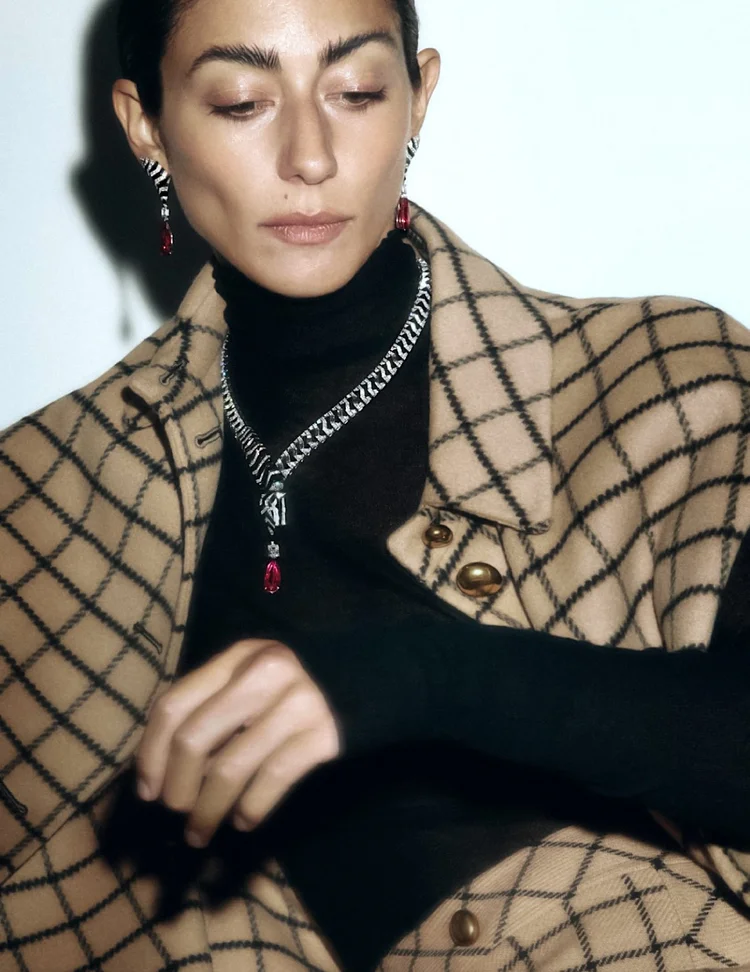 Conie Vallese in Cartier's Nature Sauvage Jewels Bazaar Spain — Anne of ...