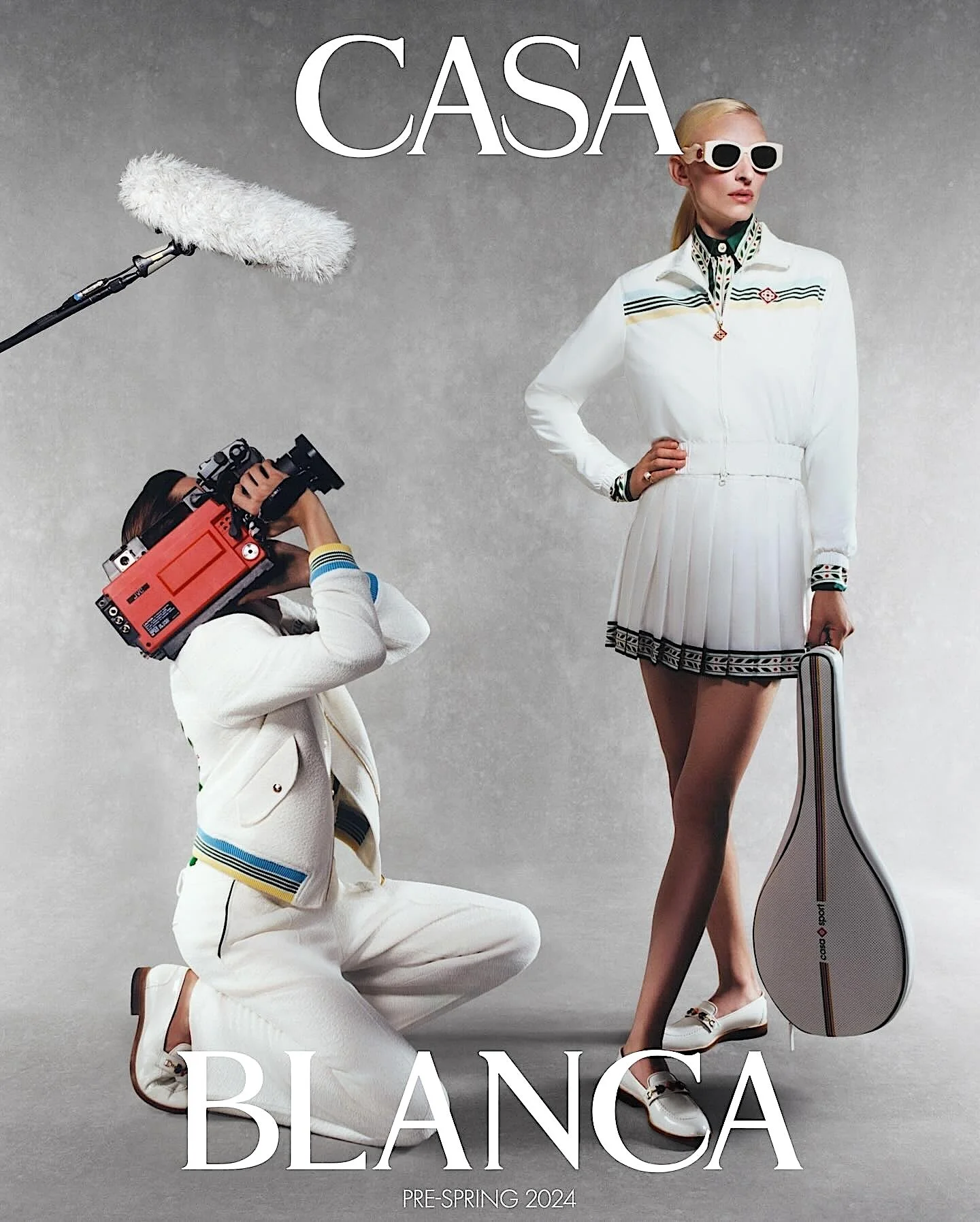 Casablanca Pre-Spring 2024 Monied, Athletic Tennis Elegance — Anne of ...