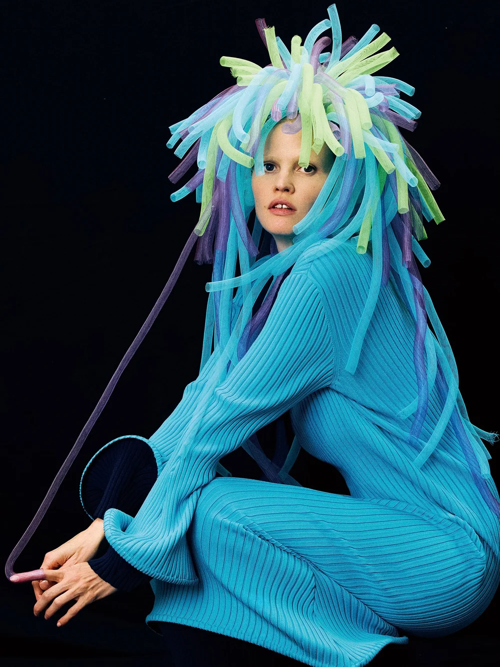 Lara Stone for T Magazine China November 2024 by Julian Song — Anne of ...
