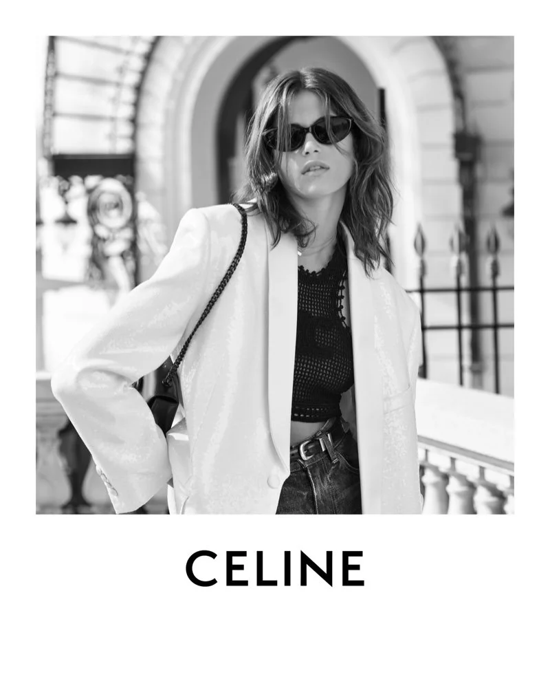 Kaia Gerber Fronts Celine SS 2022 Campaign by Hedi Slimane — Anne of Carversville