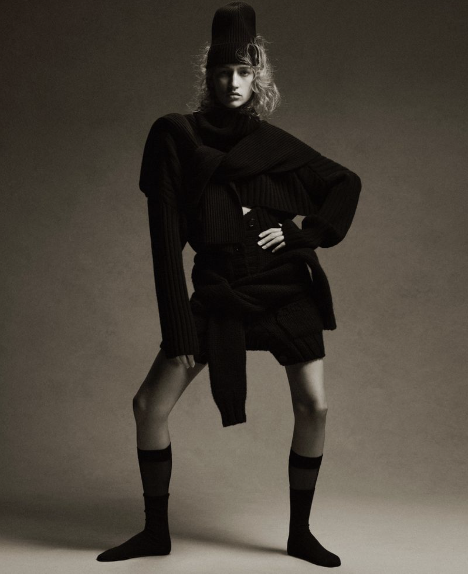 Apolline Rocco Fohrer in 'Warm Front' Cold Weather Style for Bazaar US ...