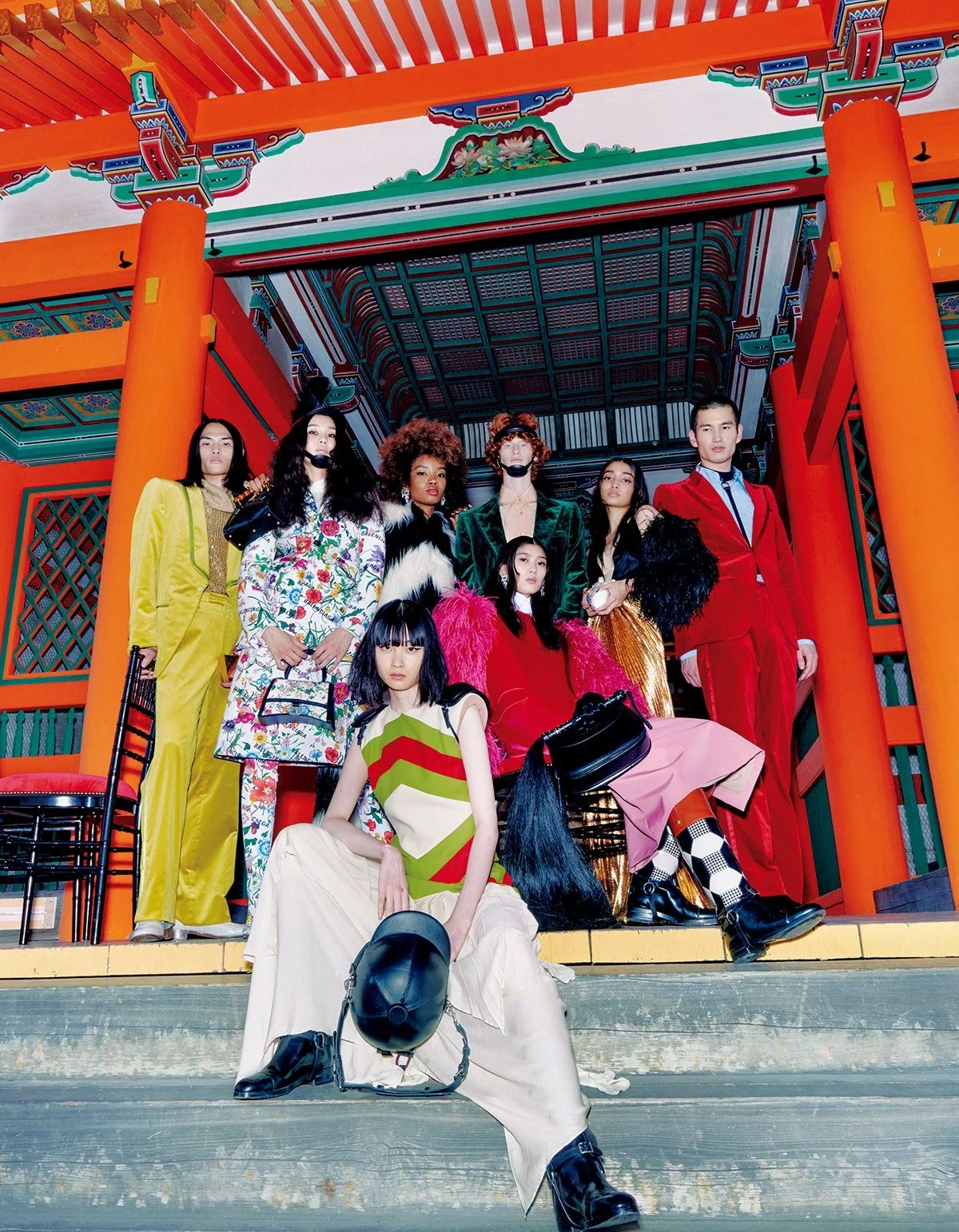 'Gucci Formation' by Yasutomo Ebisu Vogue Japan January 2021 — Anne of ...