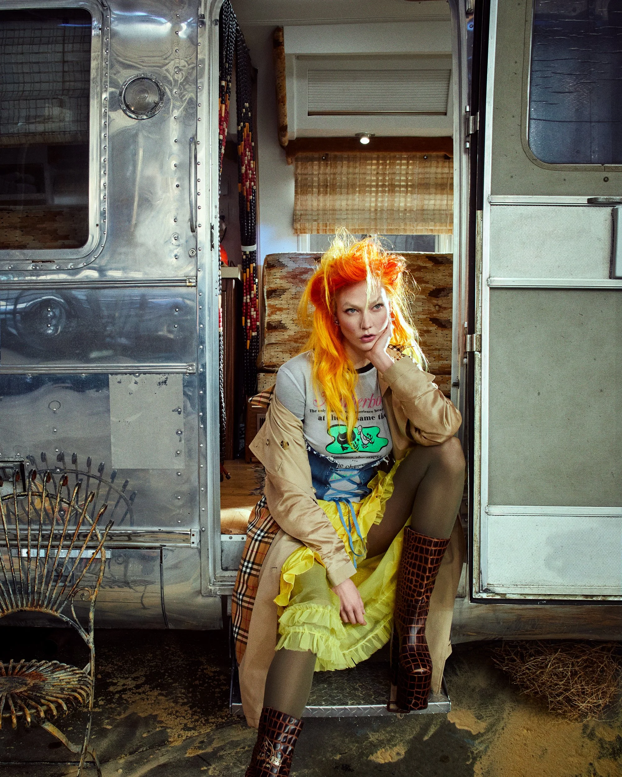 It's Dame Vivienne Westwood in Karlie Kloss' Body for CR Fashion Book ...