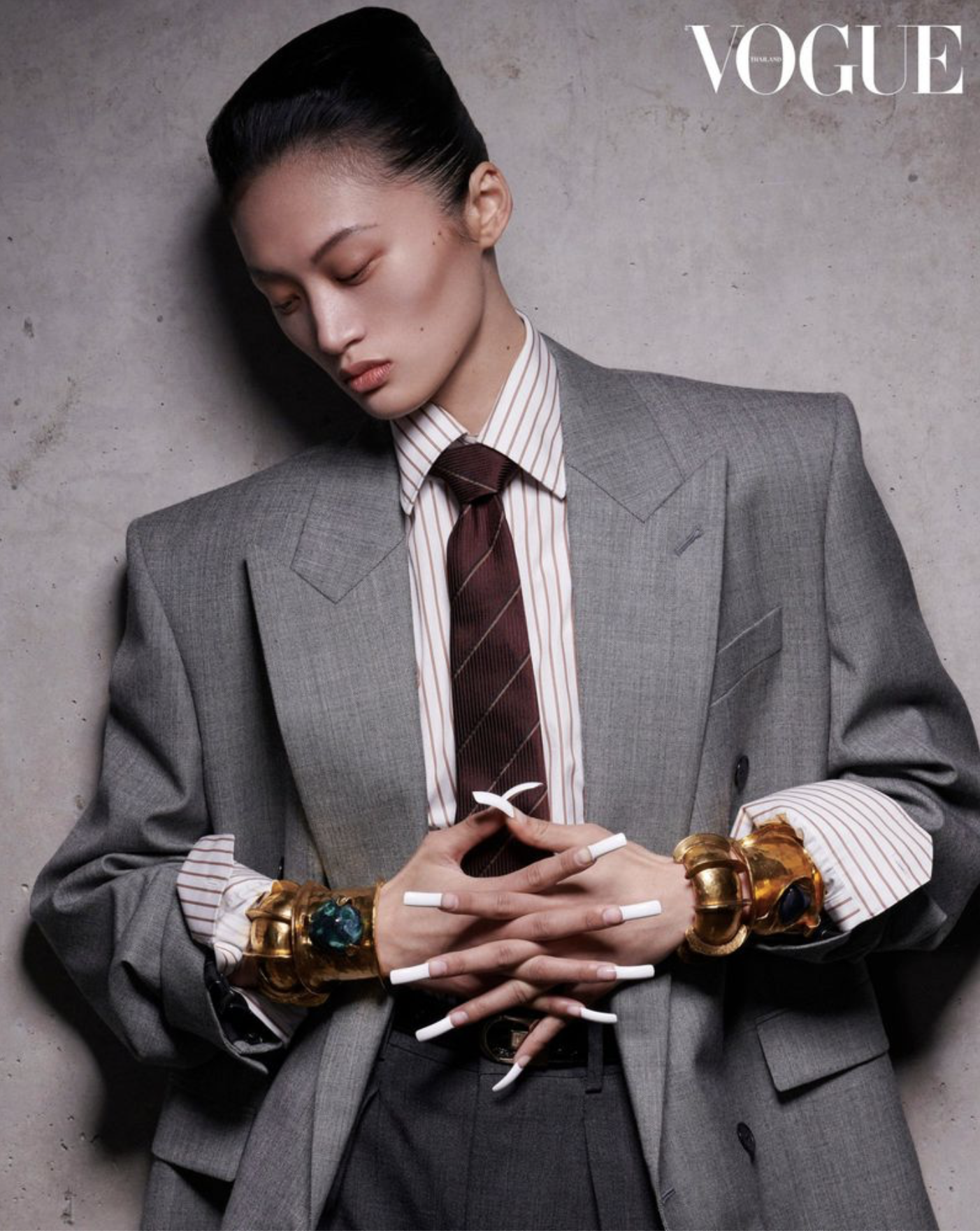 Yilan Hua in Bold Beauty for Vogue Thailand February 2025 — Anne of ...