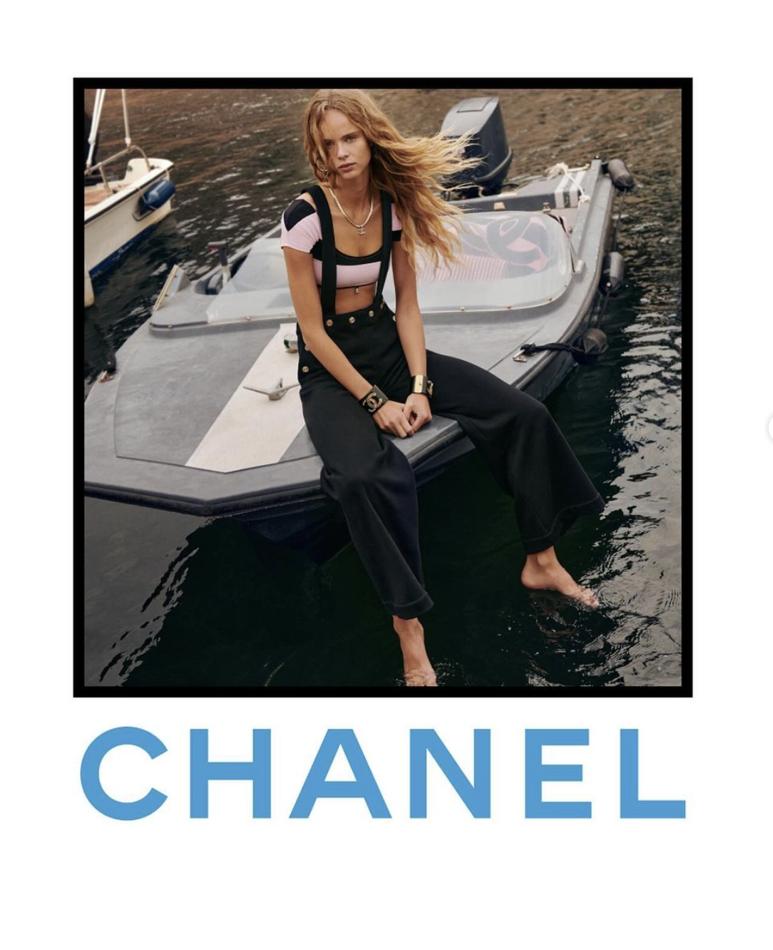 Chanel Coco Beach 2024 Campaign Drifts in Calm Waters — Anne of ...