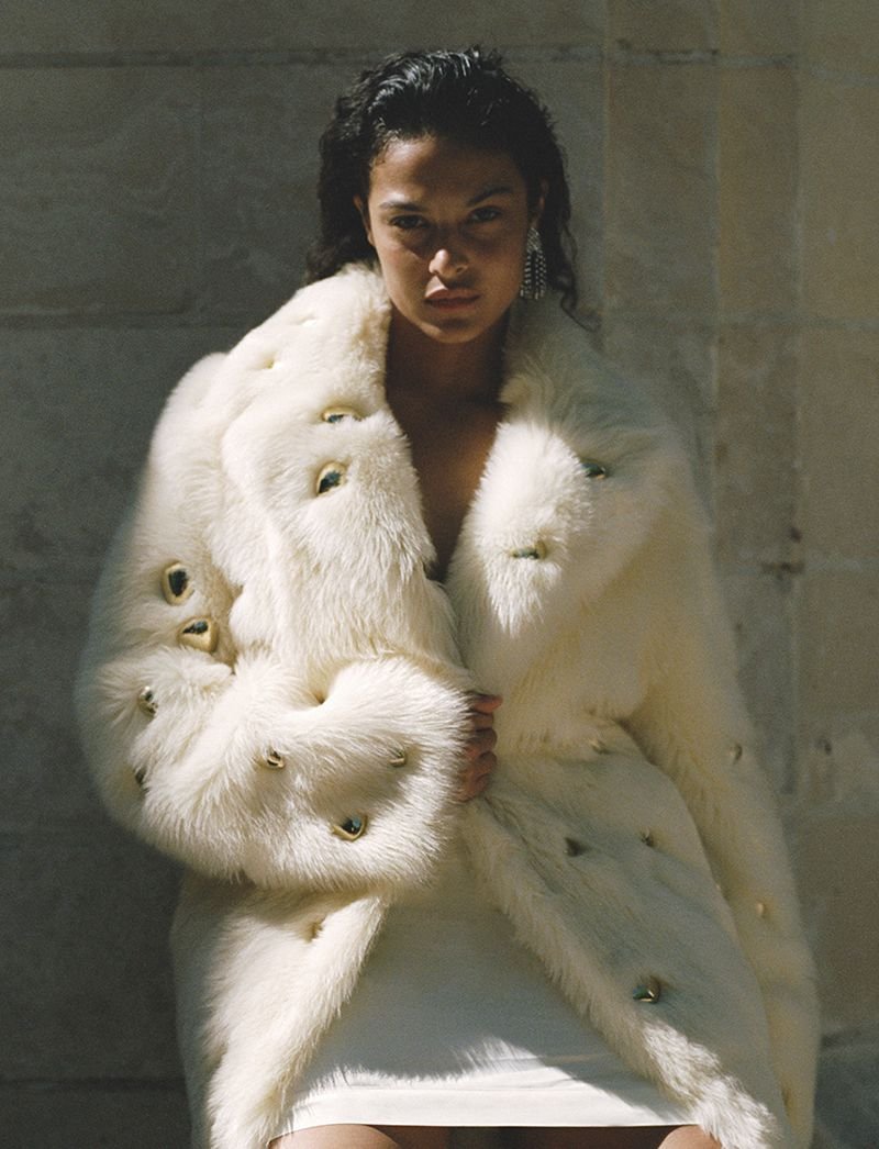 Devyn Garcia in 'Cutting Louche' by Sonia Szostak HTSI Magazine's Fall ...