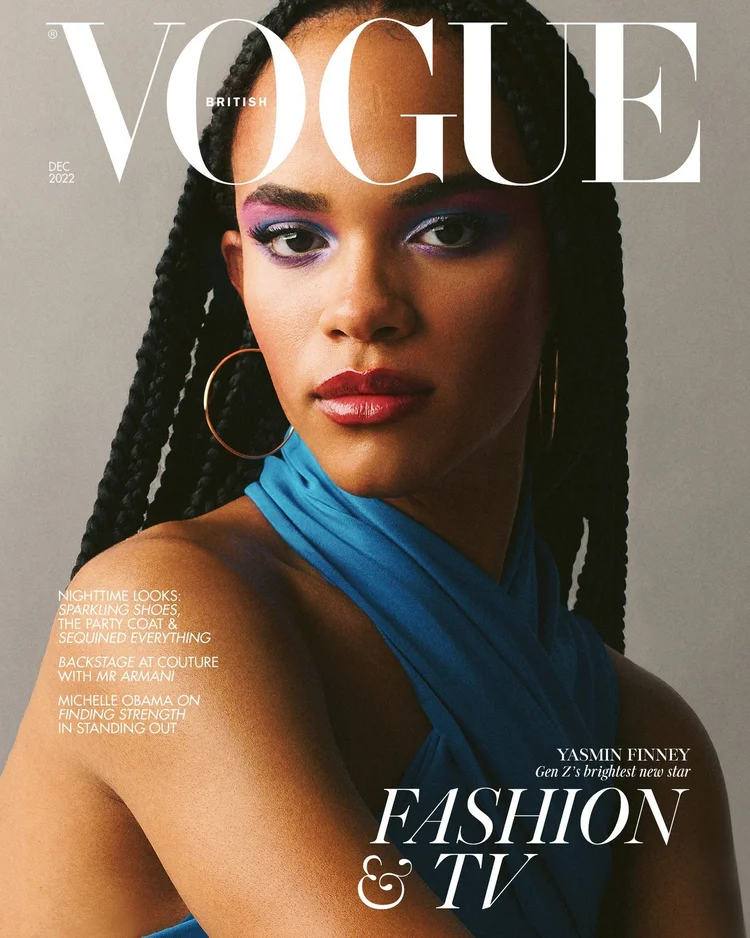 British Vogue December 2022 Cover Girls lensed by Scott Trindle with ...