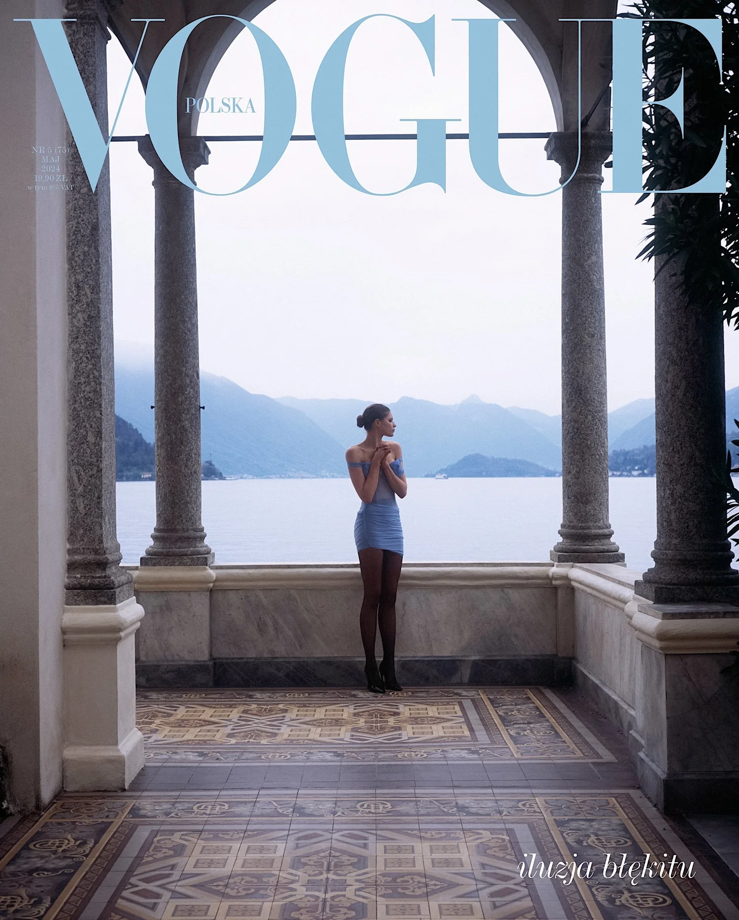 Mirthe Dijk in 'Como Azzurro' for Vogue Poland May 2024 — Anne of ...