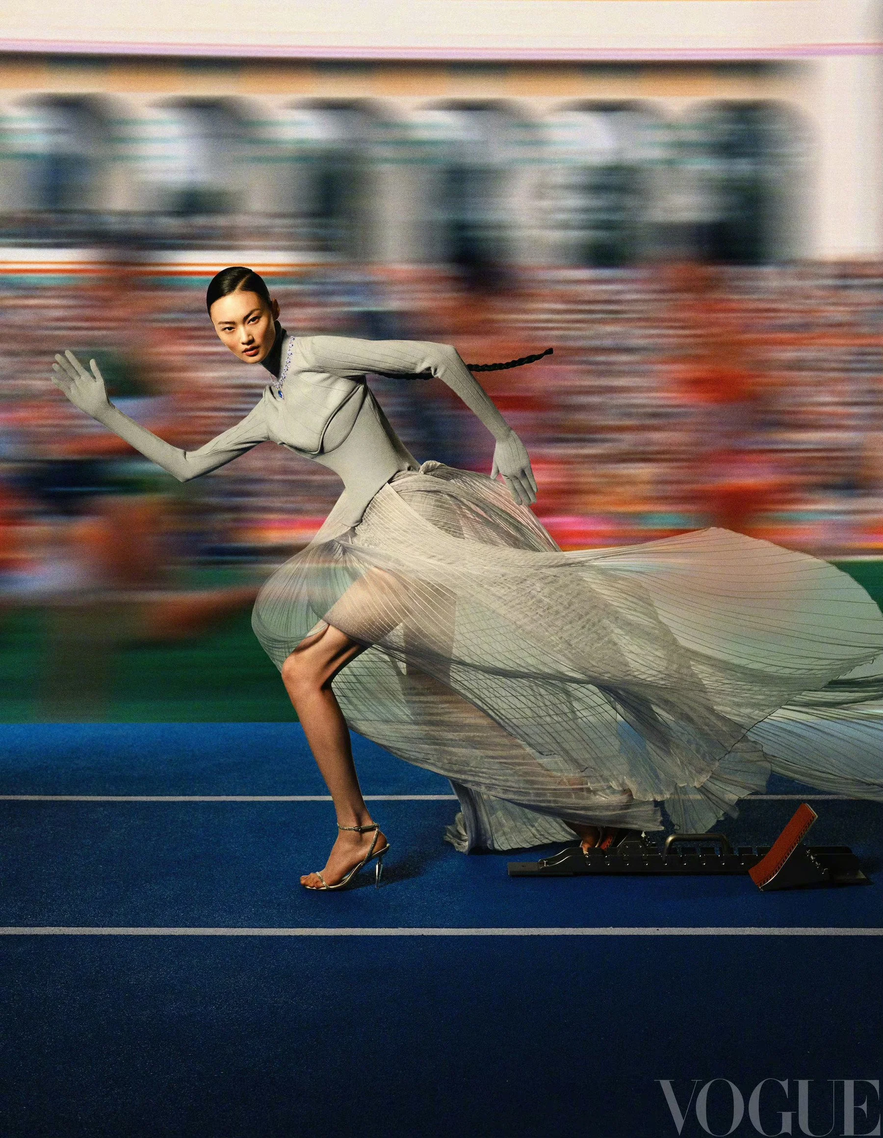 The Power of Sport on Fashion: Vogue China September 2023 with He Cong ...