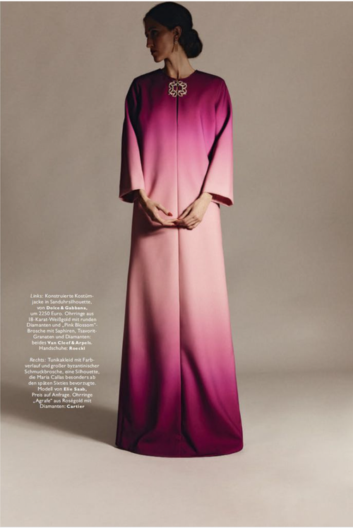Anna Cleveland as 'Madame Callas' Lensed by Adriano Russo — Anne of ...