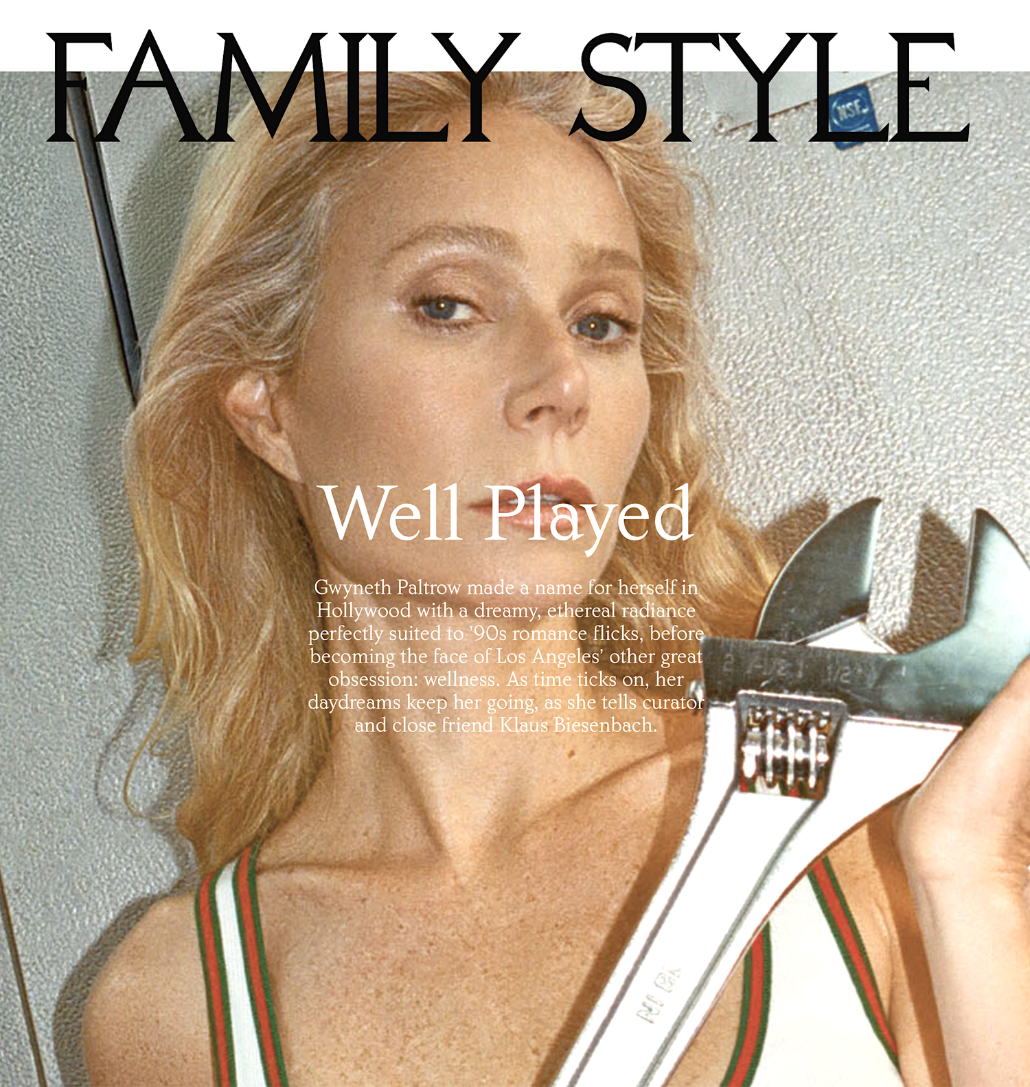 Gwyneth Paltrow Covers Family Style No.5 by Brianna Capozzi — Anne of ...