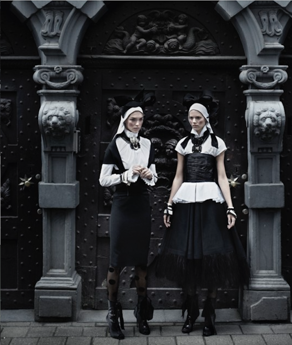 Arizona Muse & Freja Beha Erichsen | Mario Testino | Vogue UK September ...