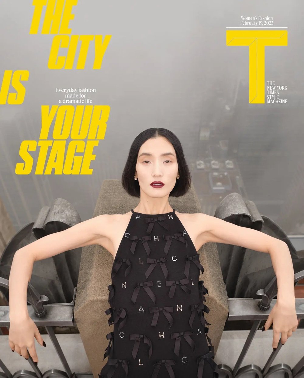 Johnny Dufort Flashes Style Drama for T Magazine Spring 2023 Fashion ...