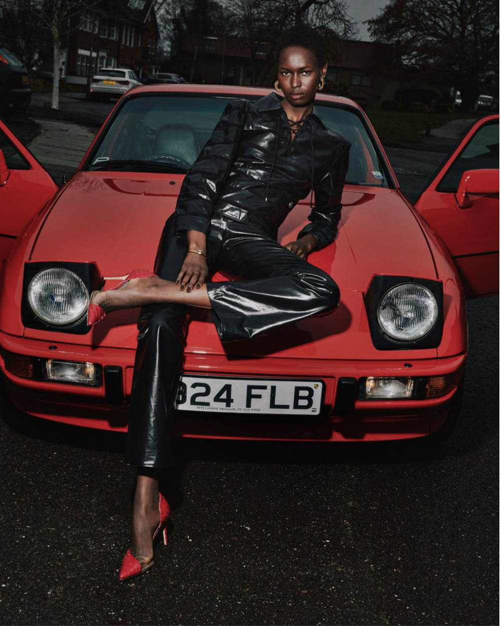 Jem Mitchell Captures Rising Model Ayuel in 'Hell for Leather' in ...