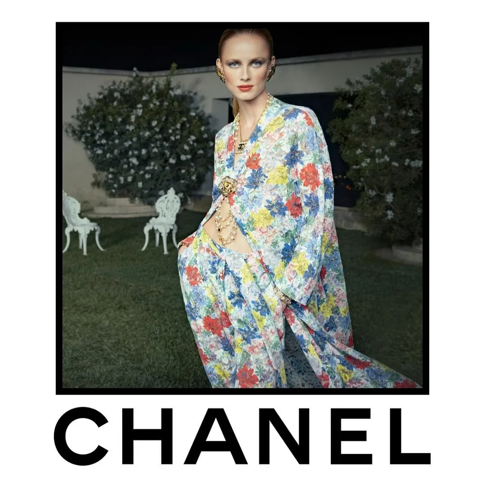 Chanel SS-2024 Campaign by Inez & Vinoodh at Villa Noailles — Anne of ...