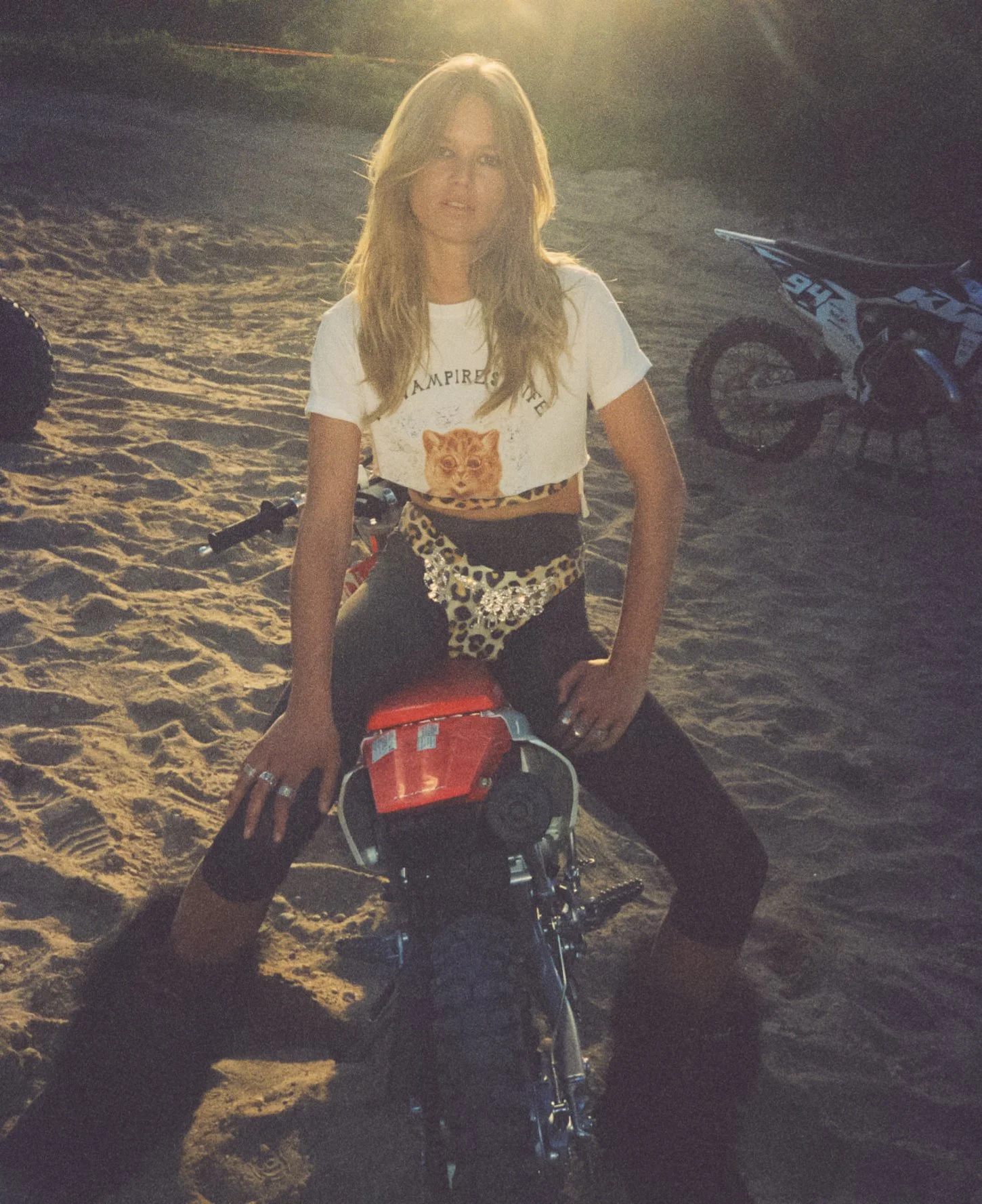 Biker Anna Ewers by Cass Bird for ELLE US September 2023 — Anne of Carversville