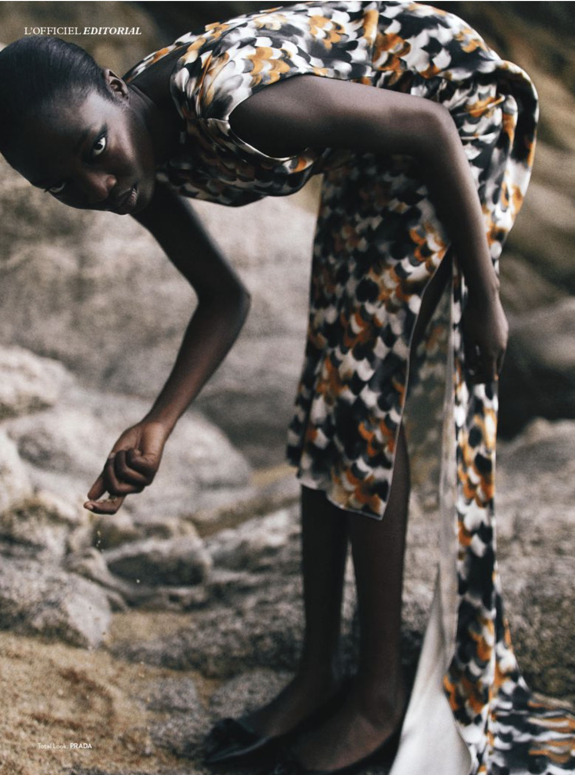 Ajayi Temitope by Serhii Vasyliev for L'Officiel Arabia October 2023 ...