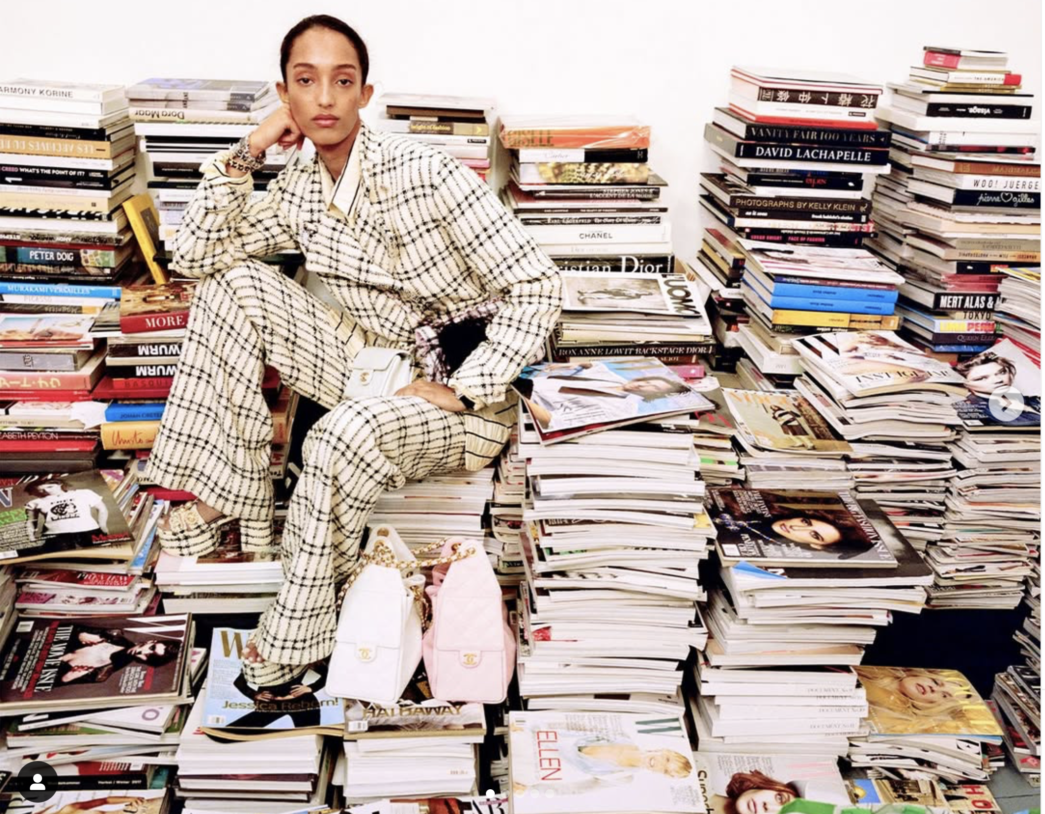 Mona Tougaard Drowns In Stuff in W Magazine's ' March 2025 Issue — Anne ...