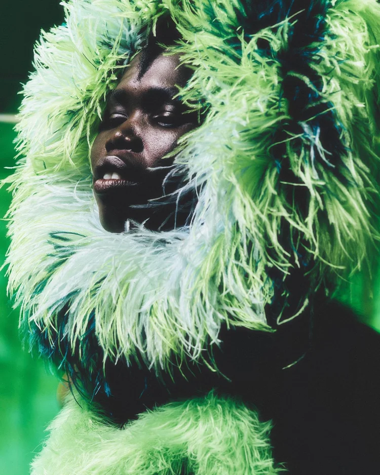 Hakima Athuai Covers Mixte September 2022 Lensed by Petros in 'Garden ...