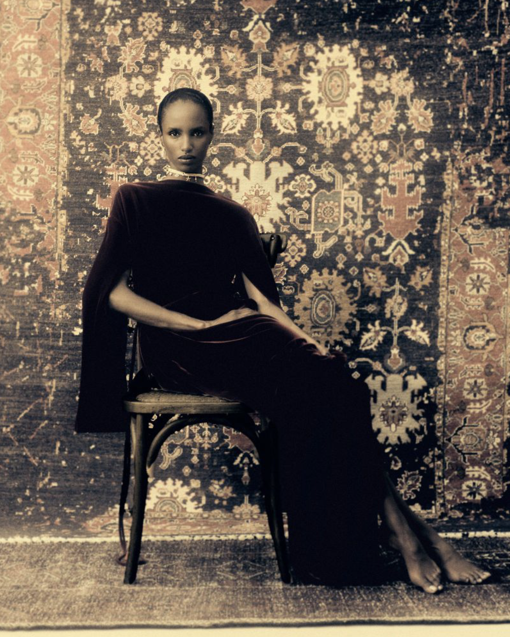 Bibi Abdulkadir at Bab Al Shams Desert Resort for Vogue Czech — Anne of ...