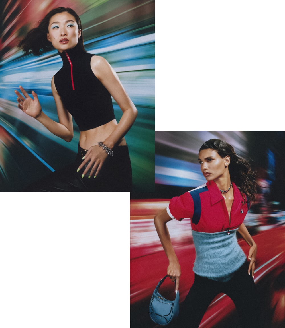 Barbara Valente, Chu Wong in Performance Style for Vogue Italia October ...