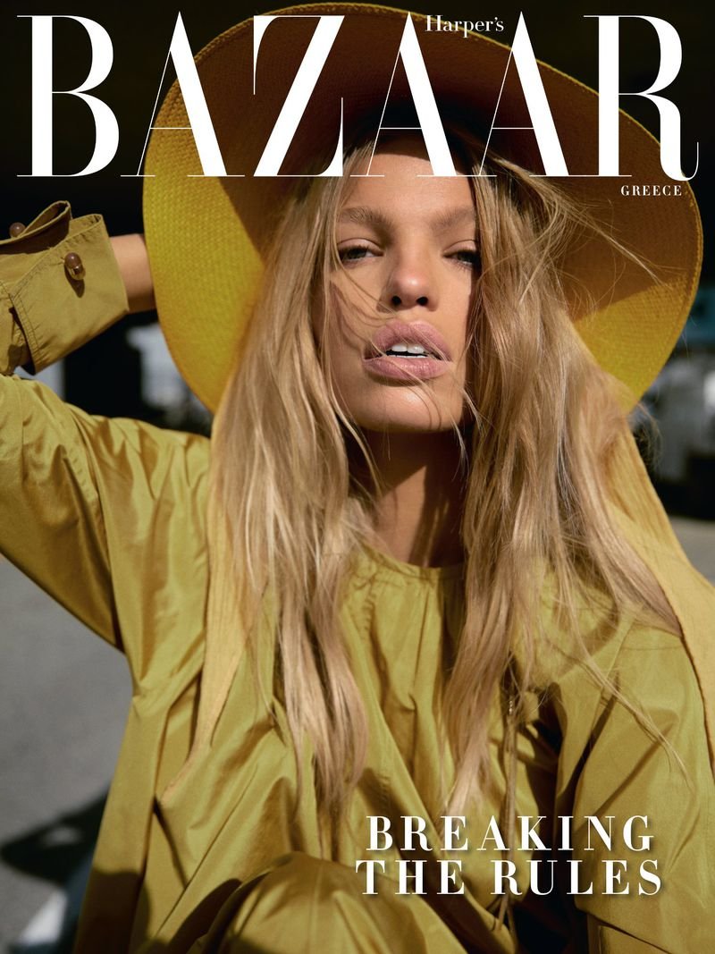 Daphne Groeneveld in Harper's Bazaar Greece by Greg Swales — Anne of ...