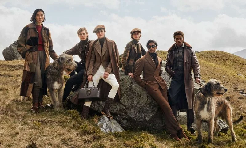 Ralph Lauren Purple Fall 2022 Campaign with Grace Elizabeth — Anne of ...