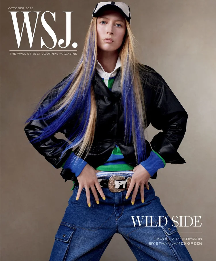 Raquel Zimmermann in Her '90s 'Wild Side' for WSJ Magazine — Anne of ...