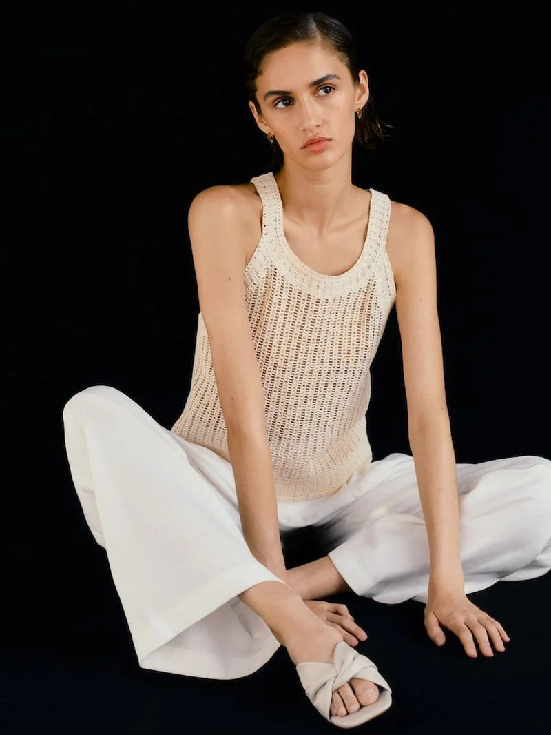 Quinn Mora Wears Pure White in Carrara, Lensed by Ed Martin for Massimo ...