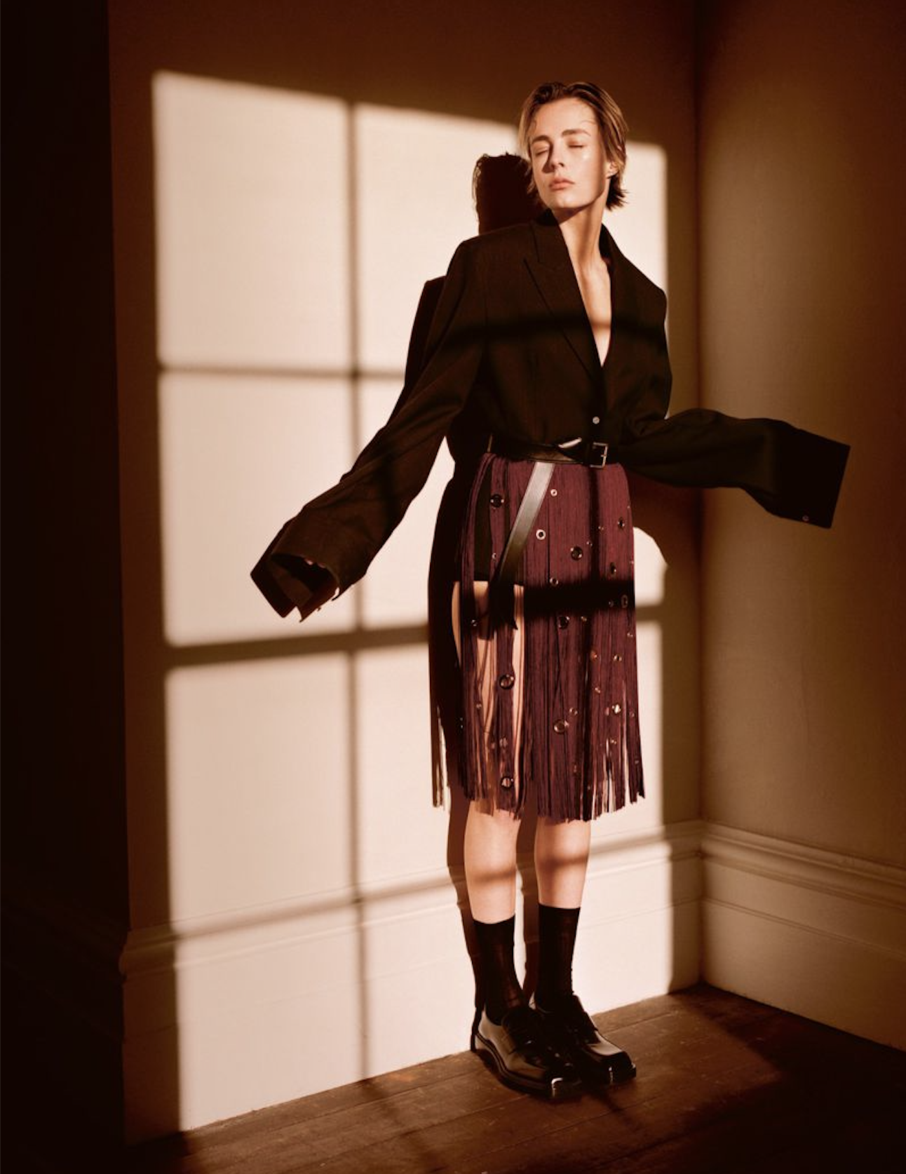 Edie Campbell in Prada Spring 2024 Style for Gentlewoman — Anne of Carversville