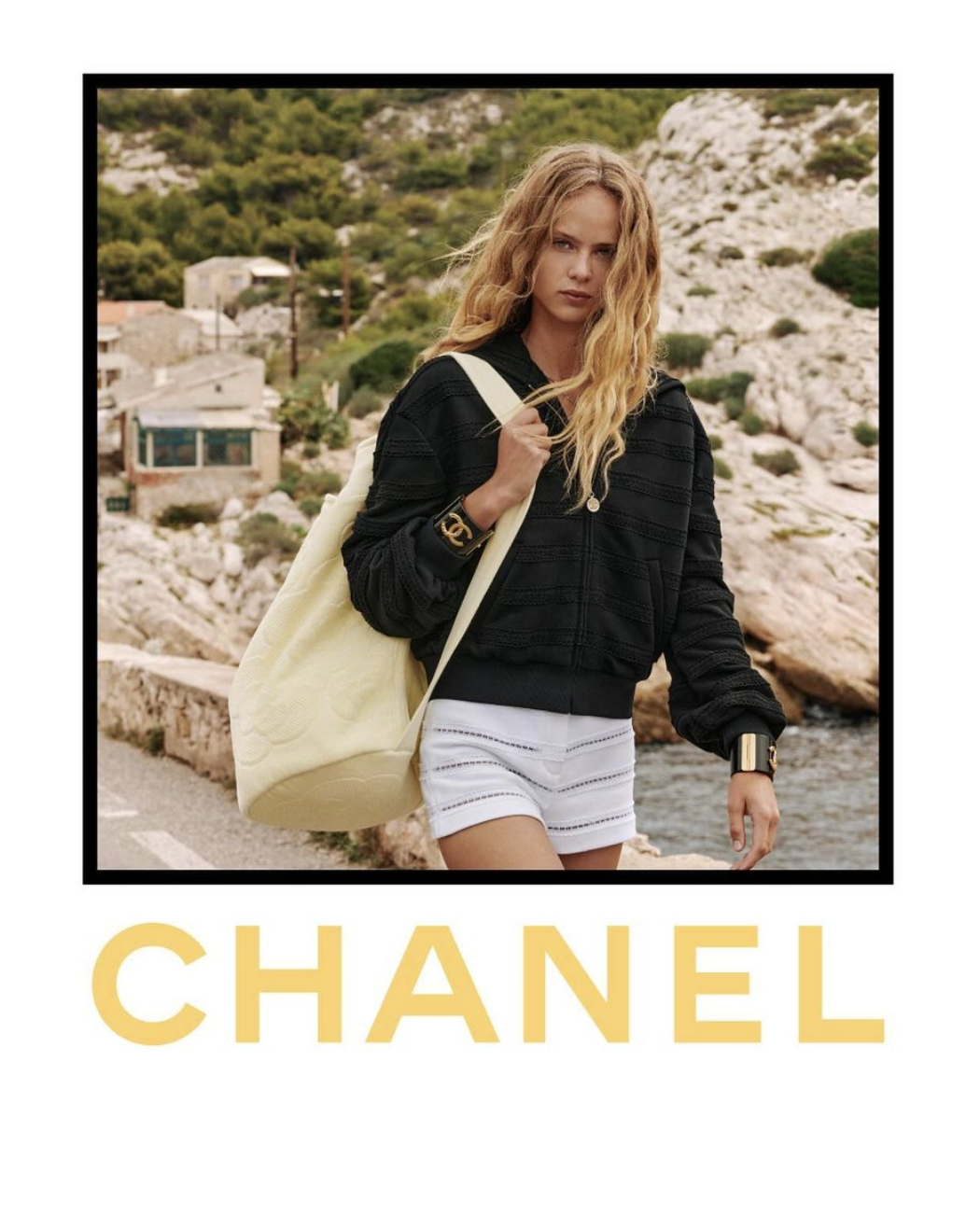 Chanel Coco Beach 2024 Campaign Drifts in Calm Waters — Anne of ...