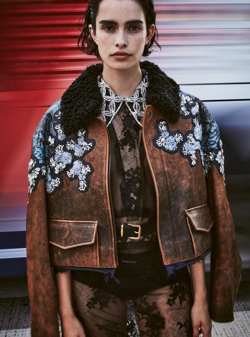 Guy Aroch Captures Zoe Barnard in Evening Elegance for Amica — Anne of ...