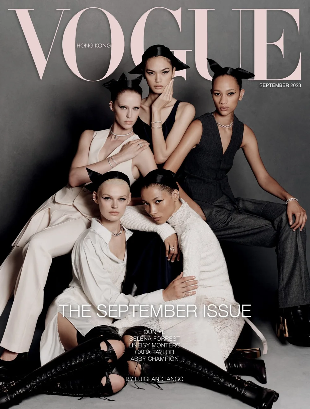 Vogue Hong Kong September 2023 Covers by Luigi & Iango — Anne of ...