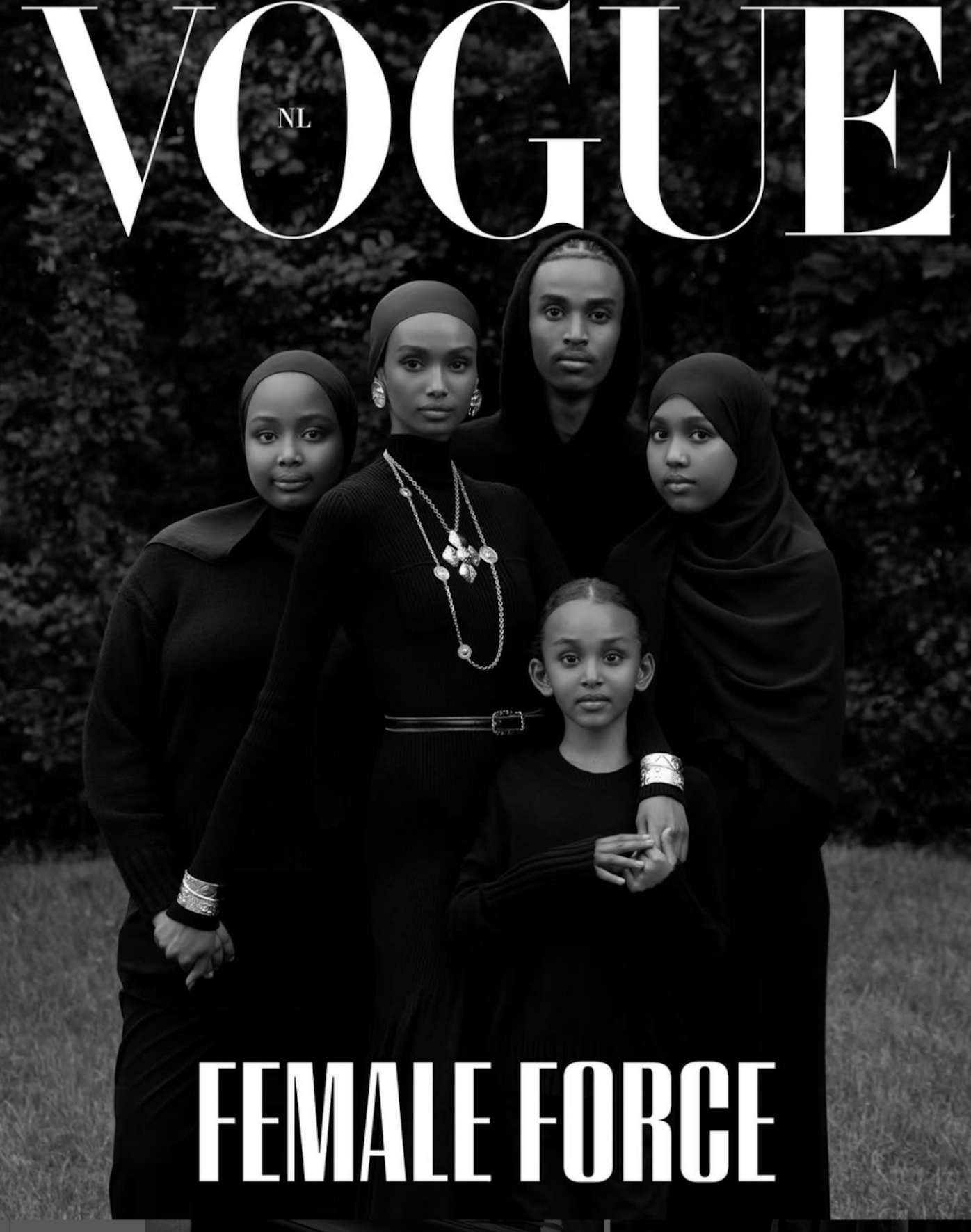 Ugbad Abdi Is a 'Female Force' in Family for Vogue Netherlands — Anne ...