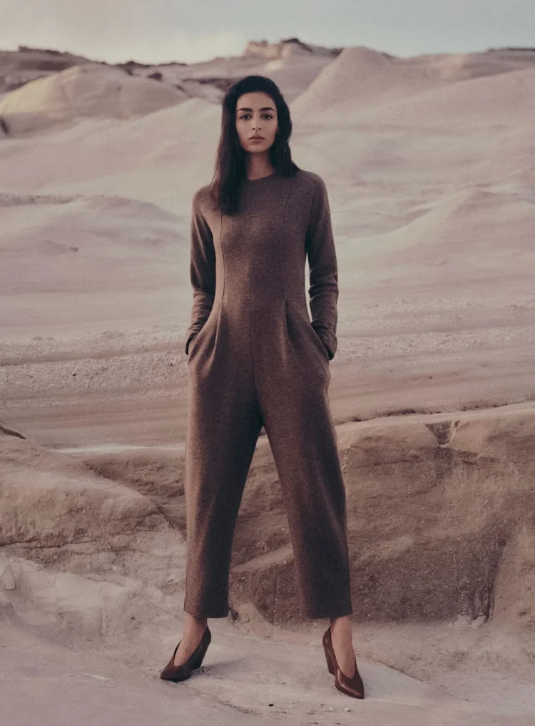 Nora Attal & Jonas Glöer in Loro Piana for Vogue Italy September 2024 ...