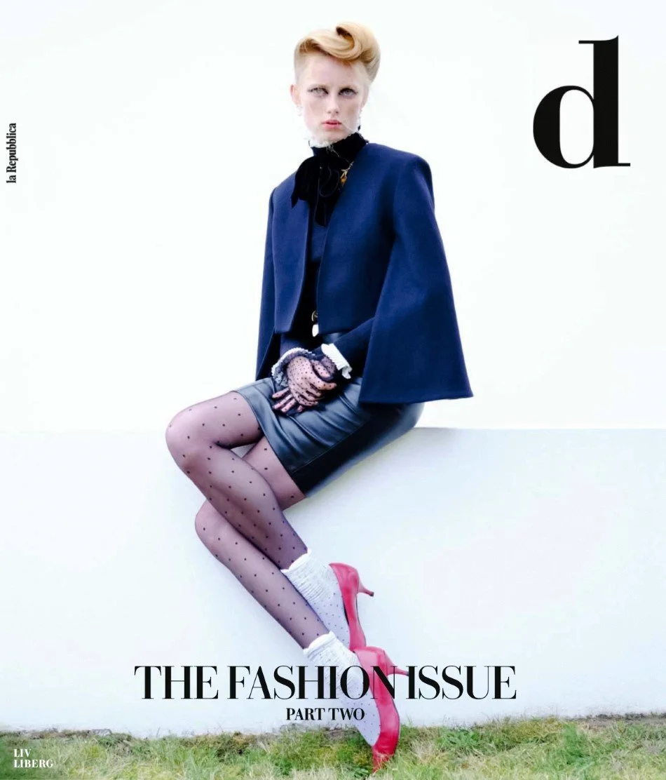 Rianne Van Rompaey Fall Fashion Cover Story 'd la Repubblica' — Anne of ...