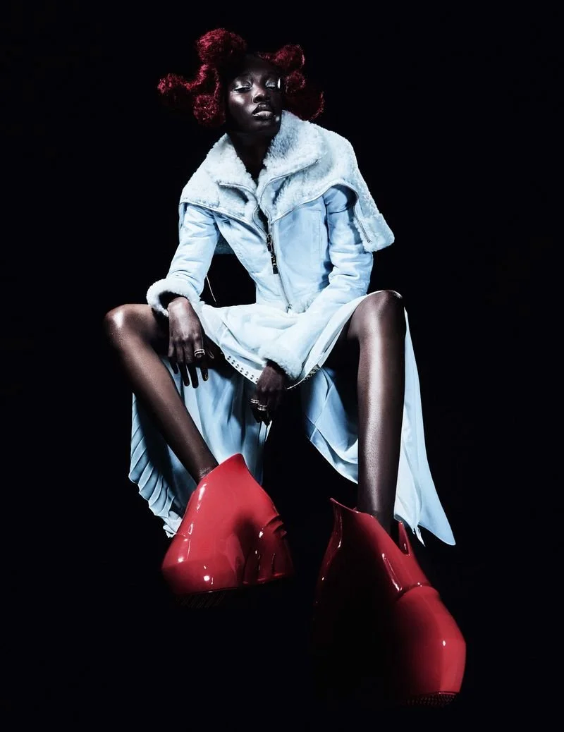 Ajayi Temitope in 'Fire and Desire' for Wonderland Magazine — Anne of Carversville